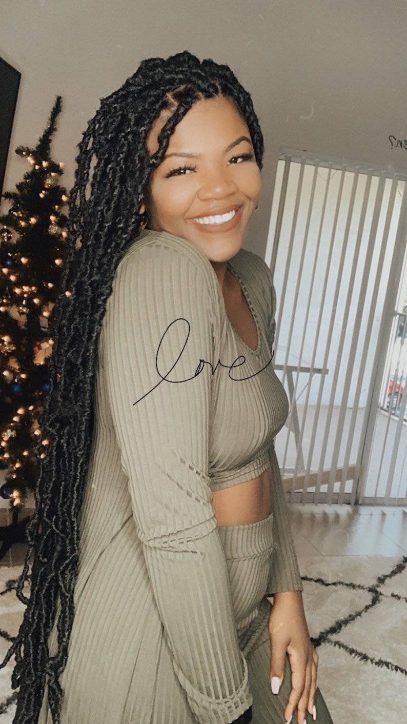 Extended Faux Locs 36 in (soft Locs) - Etsy