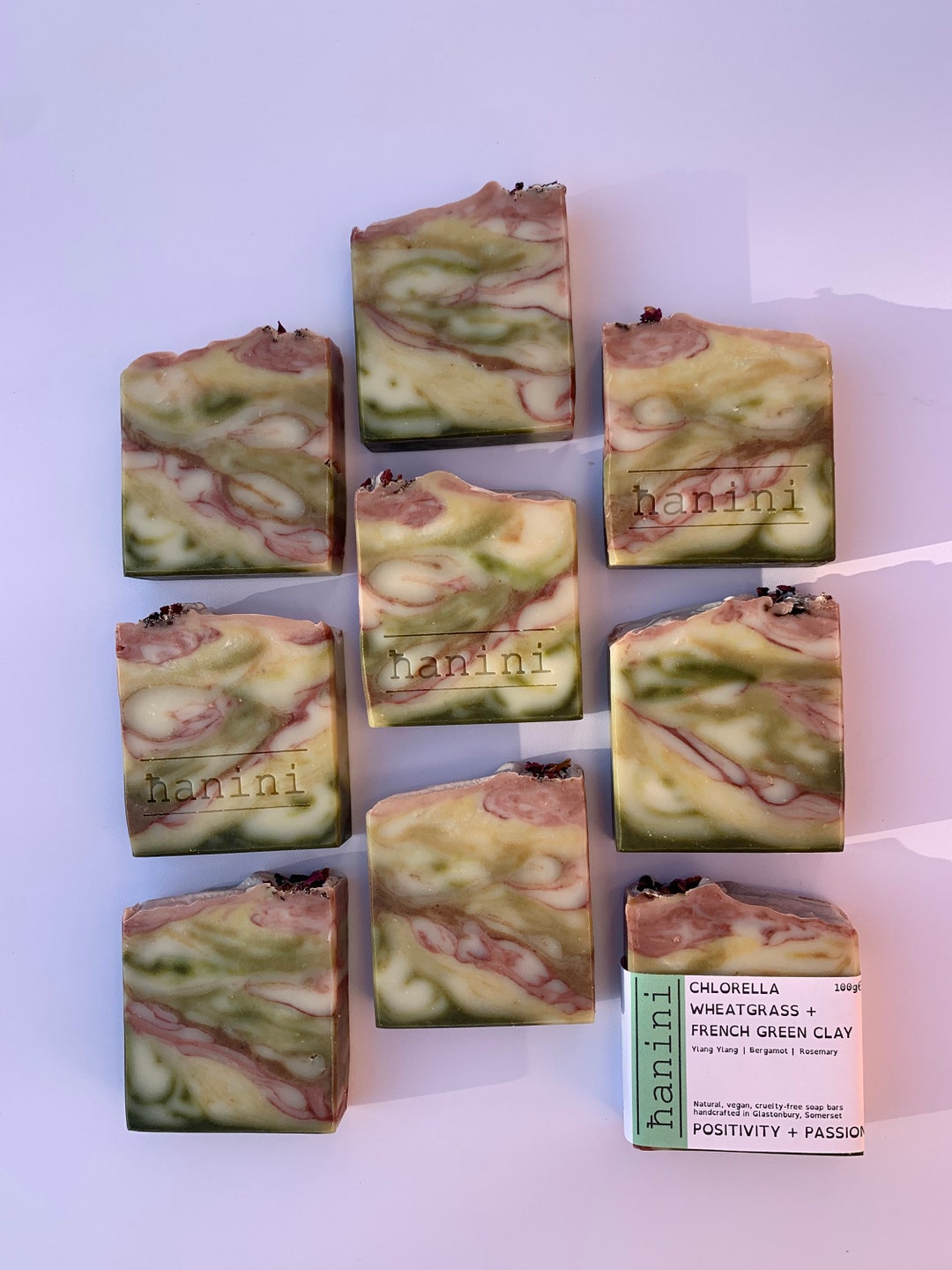 Natural Handmade Soap Bar Purple Clay, Beetroot Lavender Vegan, Artisan ...