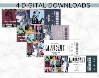 Taylor Swift Concert Ticket Template