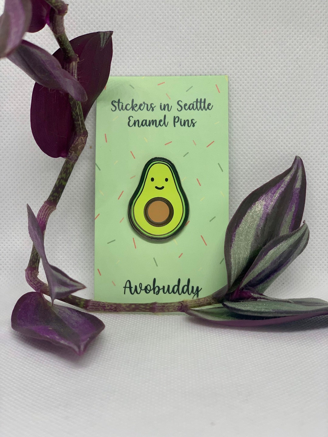 Avobuddy Enamel Pin / Avocado Enamel Pin - Etsy
