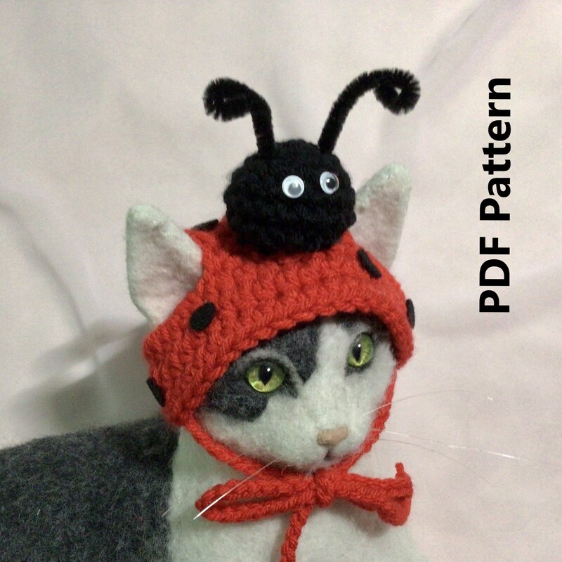 Ladybug Hat - Etsy