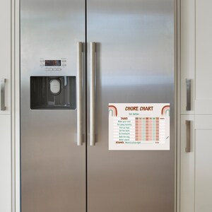 Kids Chore Chart Boho Rainbow, Editable & Printable Reward System ...