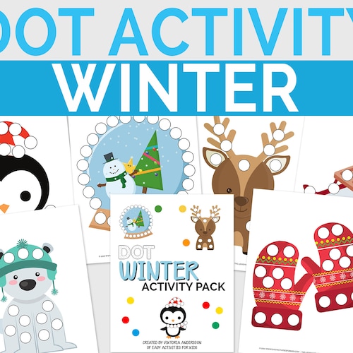 Dot Spring Activity Pack Preschool Season Do-a-dots - Etsy