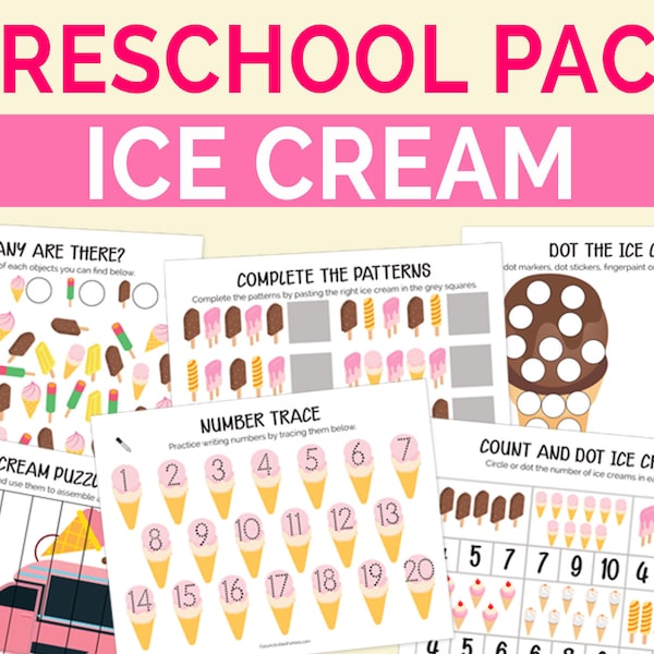 Ice Cream Education - Etsy UK