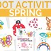 Dot Winter Activity Pack, Preschool Season Do-a-dots Worksheets ...
