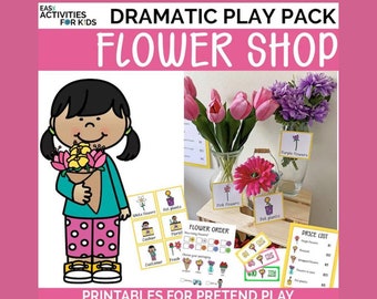 Farmer's Market Dramatic Play Pack Spring Themed Pretend Play ...