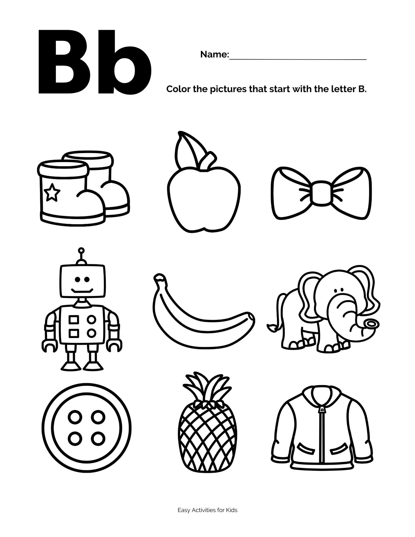 Letter Sound Coloring Pages Phonics Printable Coloring Pages - Etsy