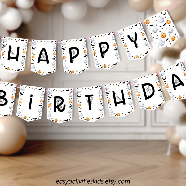 Halloween Birthday Decorations - Etsy