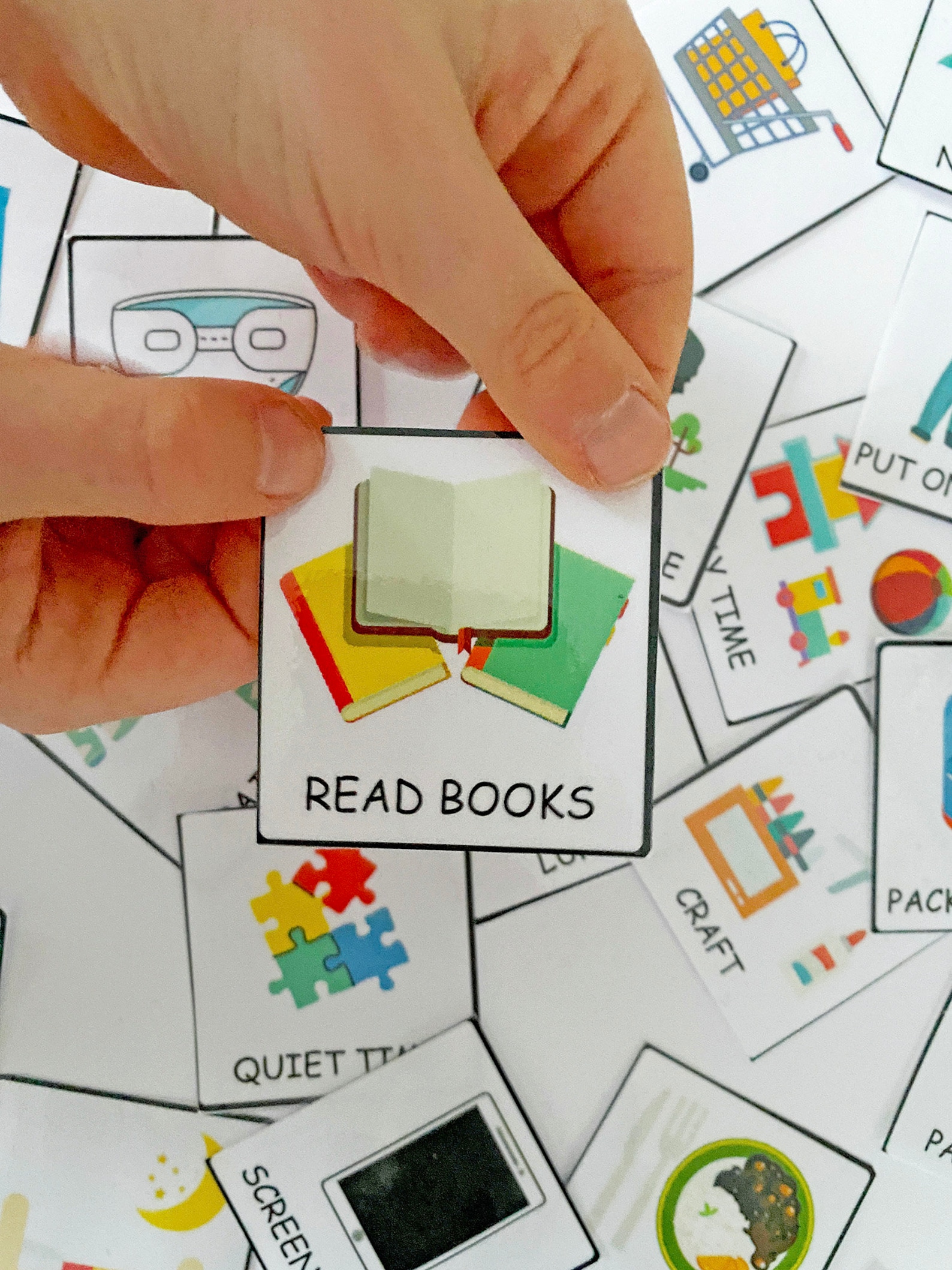 Editable Daily Kids Routine Cards I Visual Schedule Cards - Etsy