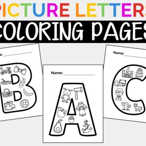 Letter of the Week Bundle (now I Know My Abc's) | Alphabet Worksheets ...