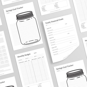 Financial Planner Printable Budget Planner Printables - Etsy