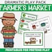Farmer's Market Dramatic Play Pack | Spring Themed Pretend Play ...