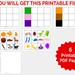 Color Matching Activities Homeschool Printable Learning Tools Preschool ...