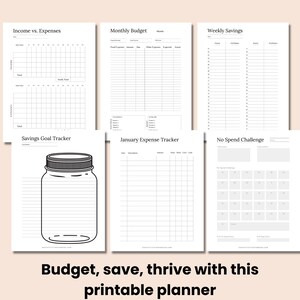 The Ultimate Life Planner Printable Bundle, Health Planner, Financial ...