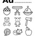 Letter Sound Coloring Pages | Phonics Printable Coloring Pages for Kids ...