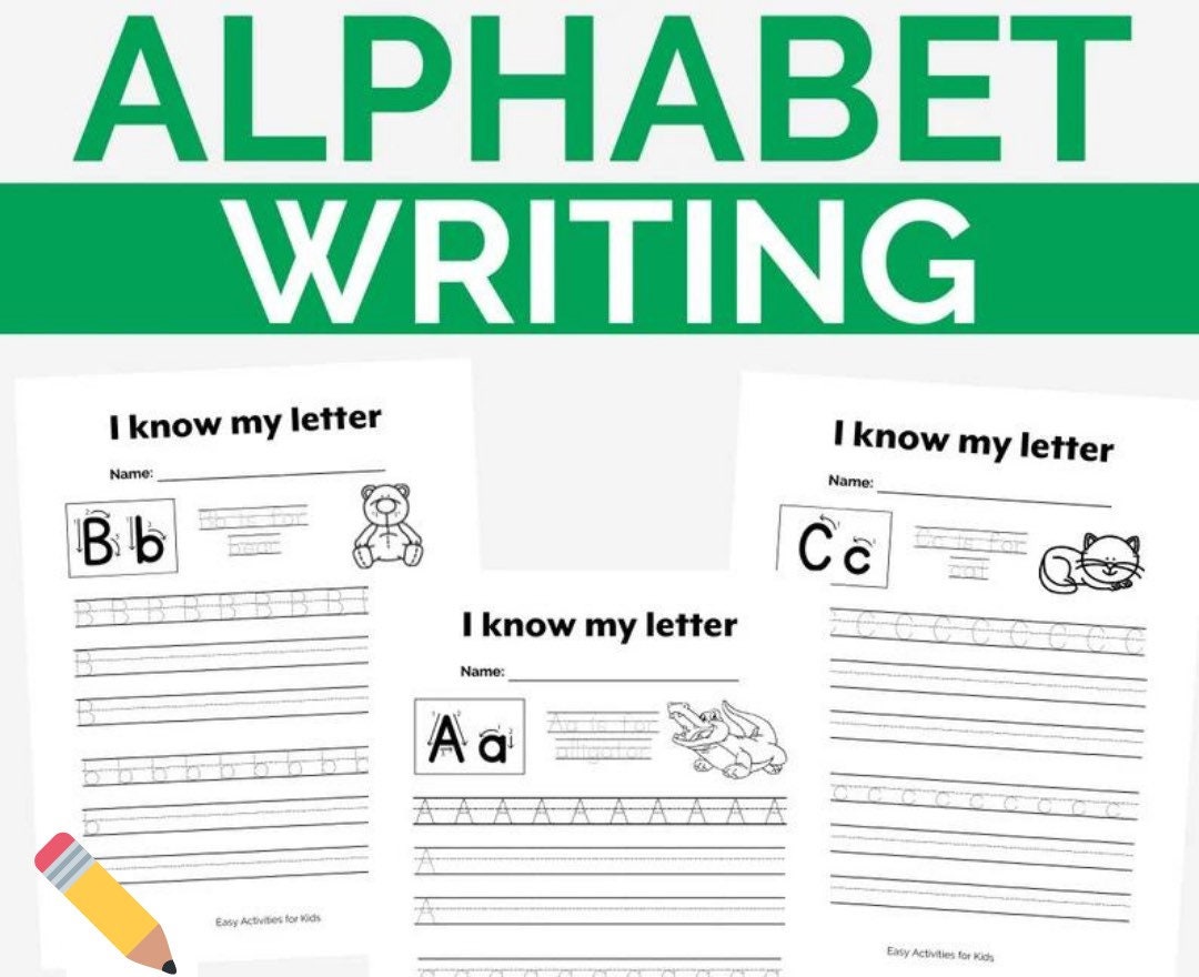 Alphabet Letter Writing Practice | Alphabet Activities to Practice ...