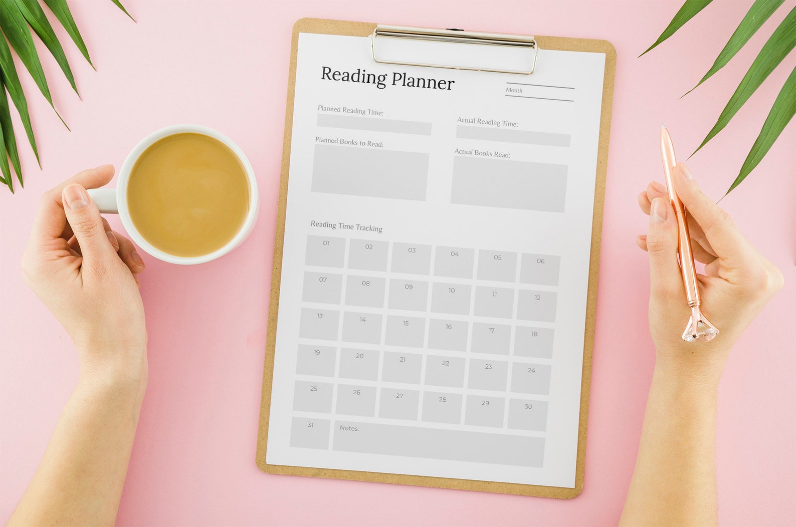 Reading Planner Printable Reading Journal Book Planner - Etsy