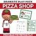 Pizza Restaurant Dramatic Play Pack | Printable Dramatic Play Kit for ...