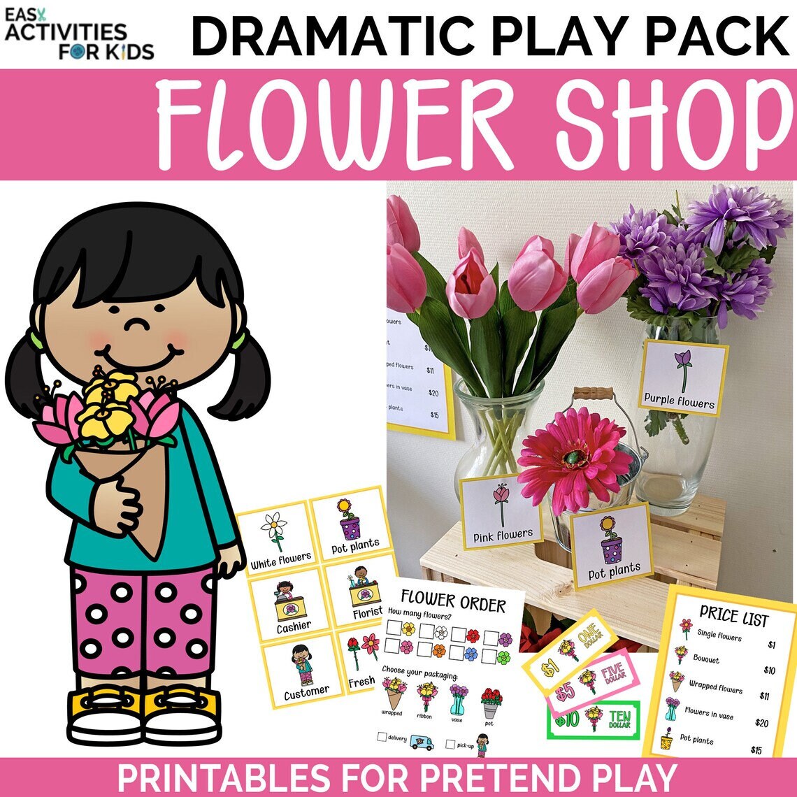 Dramatic Play Bundle 1 for Preschool Pre-k and Kindergarten - Etsy