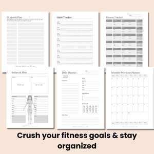 The Ultimate Life Planner Printable Bundle, Health Planner, Financial ...