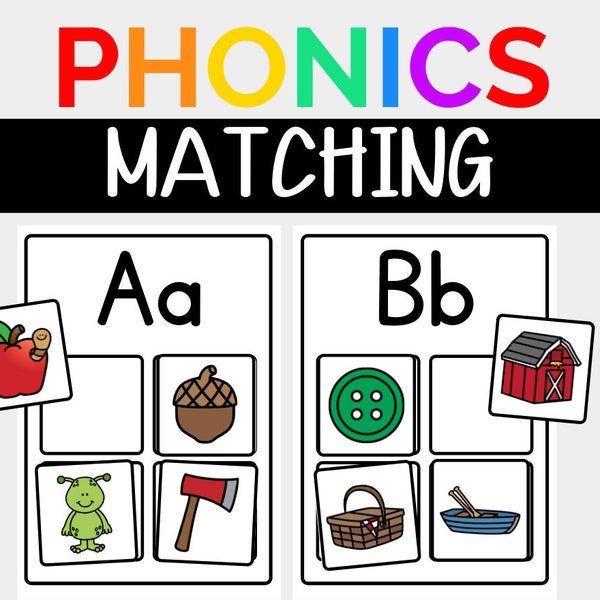 Phonics Poster - Etsy
