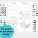Road Trip Activity Pack Printable Travel Games for Kids - Etsy