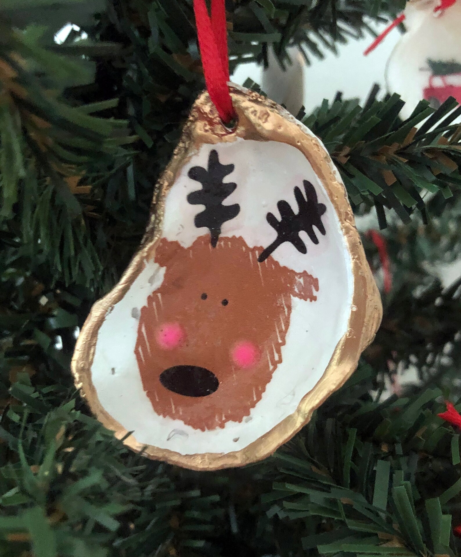 Shell Christmas Ornaments | Etsy