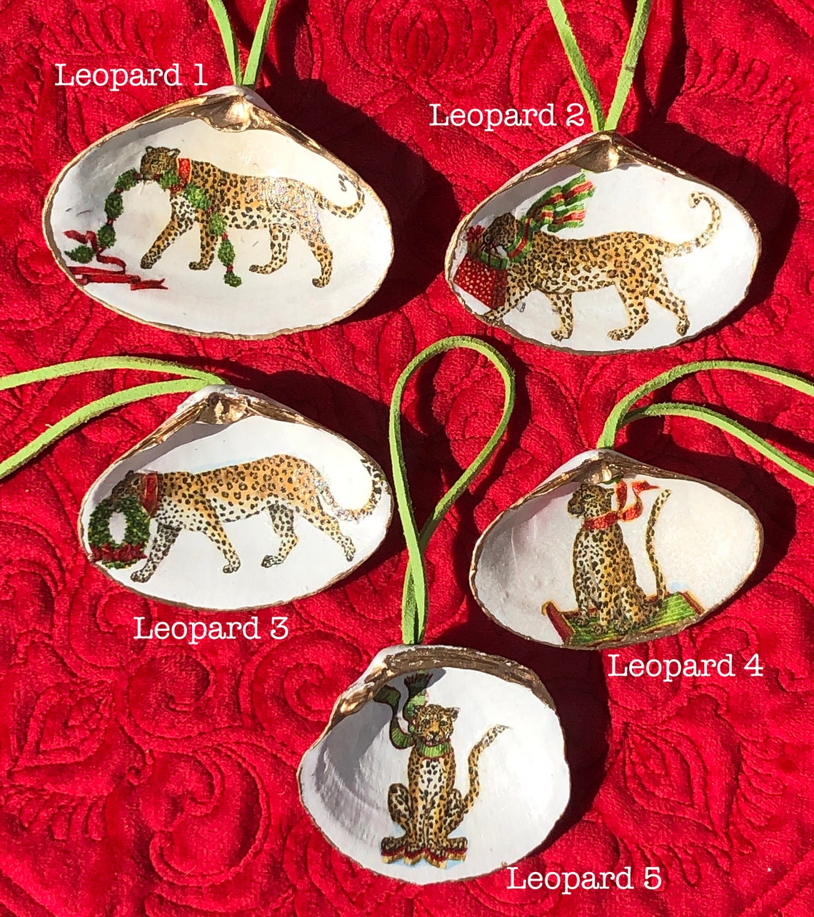 Shell Christmas Ornaments | Etsy