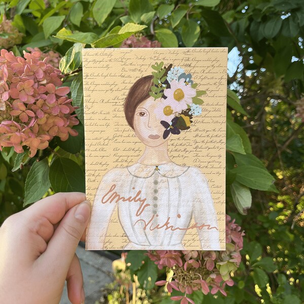 Emily Dickinson - Etsy
