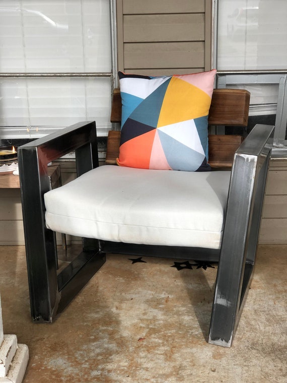 Metal Outdoor Chair | Etsy
