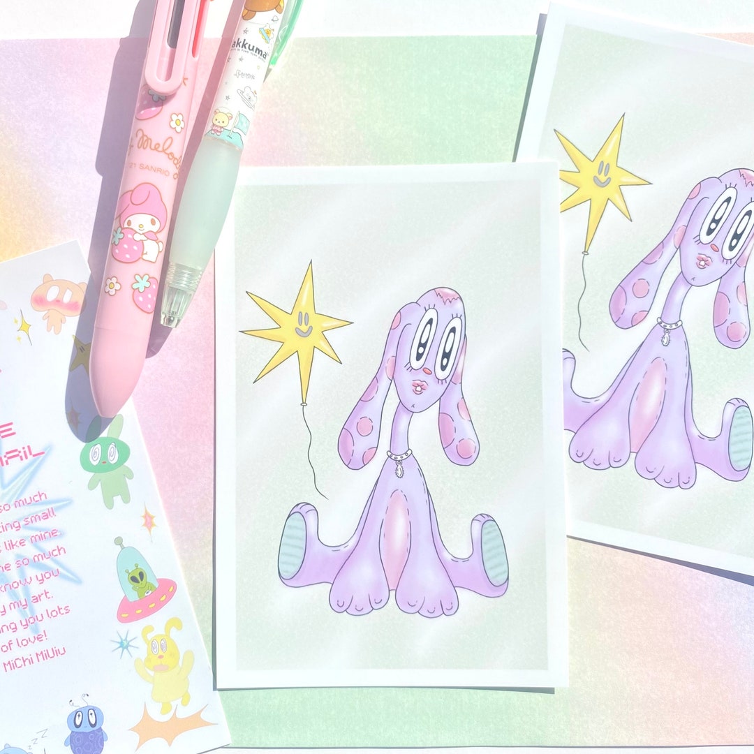 Kidcore Cute Stuff Aesthetic Art Print Y2k Mini Print Cute Gifts for ...