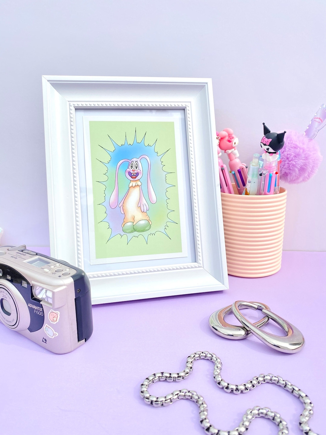 Aesthetic Room Stuff Weird Unique Art Print Pastel Aesthetic Wall Decor ...