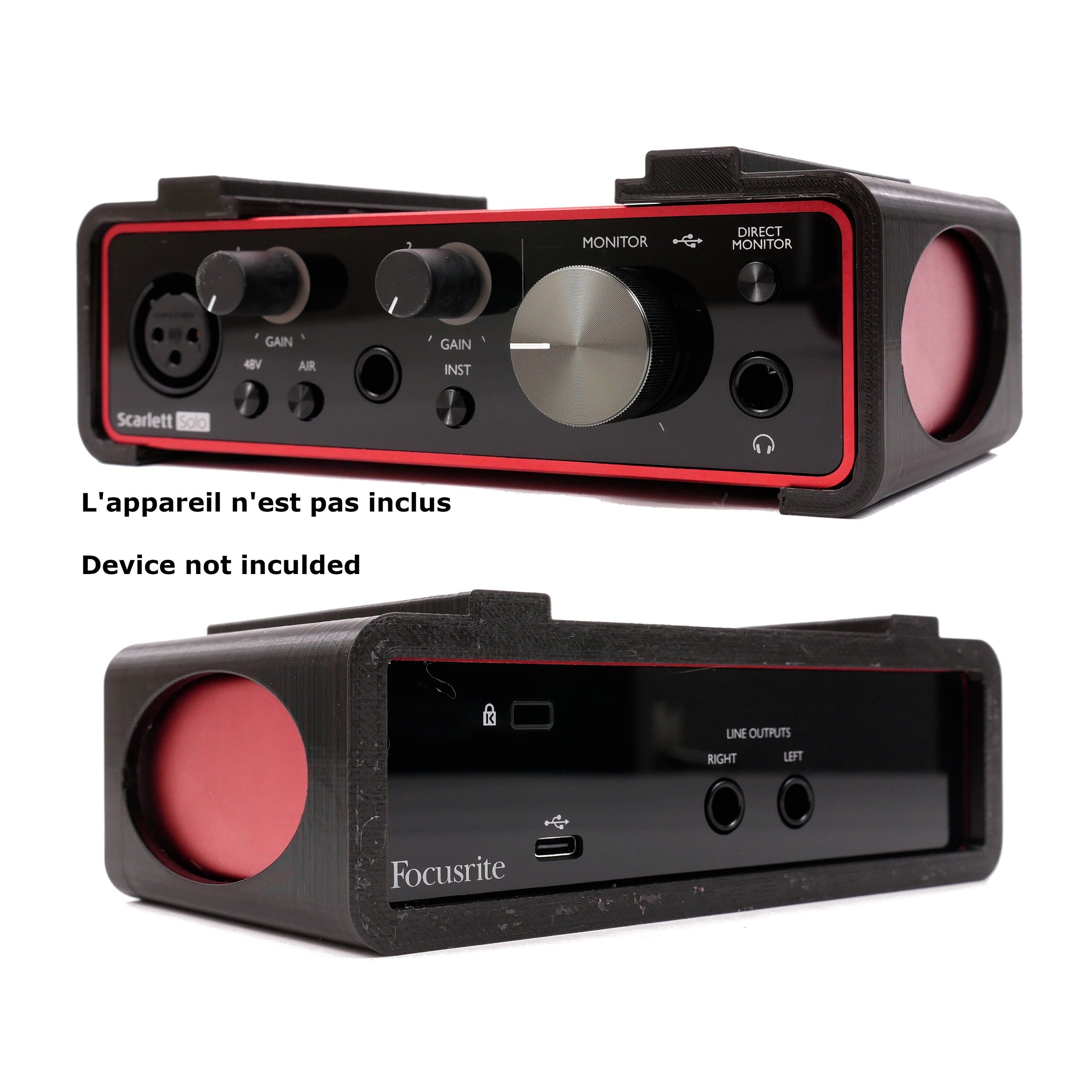 Focusrite Scarlett SOLO 3rd Generation Mounting Bracket - Etsy