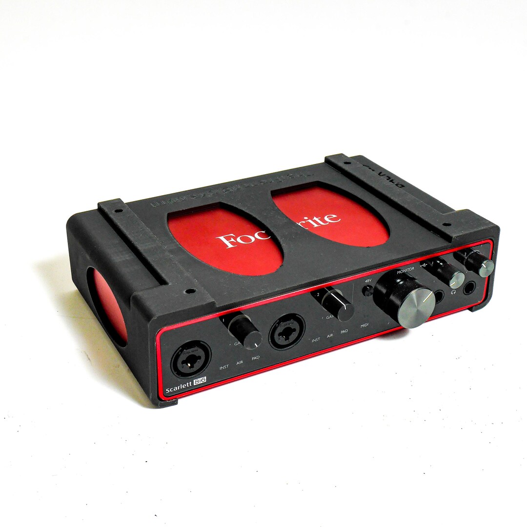 Focusrite Scarlett 8i6 / 8i8 3rd Generation - Under Shelf Mounting ...