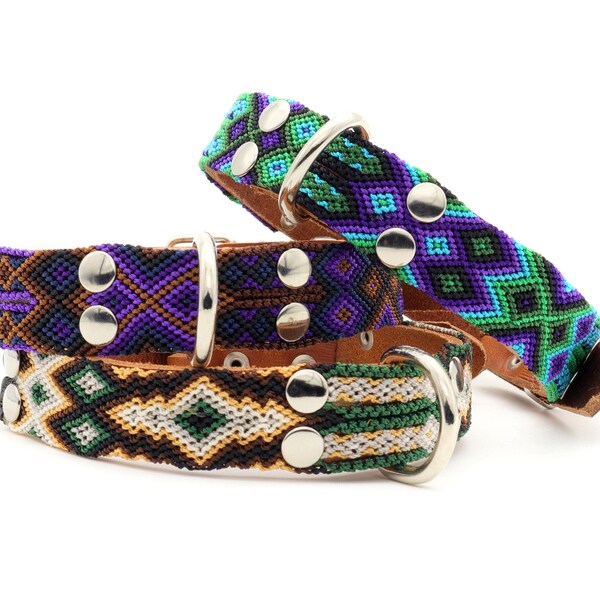 Aztec Dog Collar - Etsy