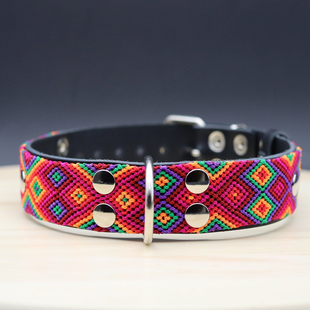 Large Dog Collars, Wide Dog Collar, Leather Collar, Female Dog Collars ...