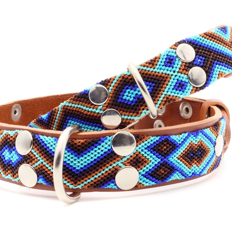 Navy Blue Dog Collar - Etsy