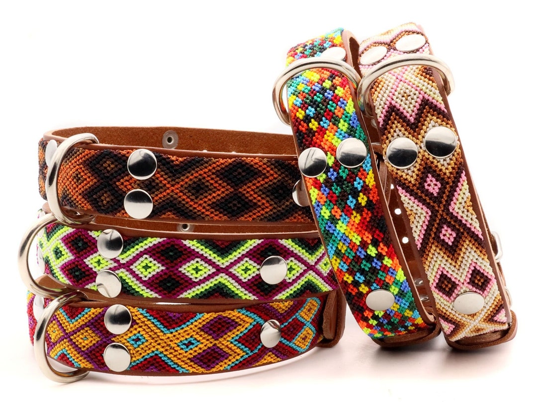 Brown Dog Collar Durable Dog Gift Earth Tone Dog Collars - Etsy