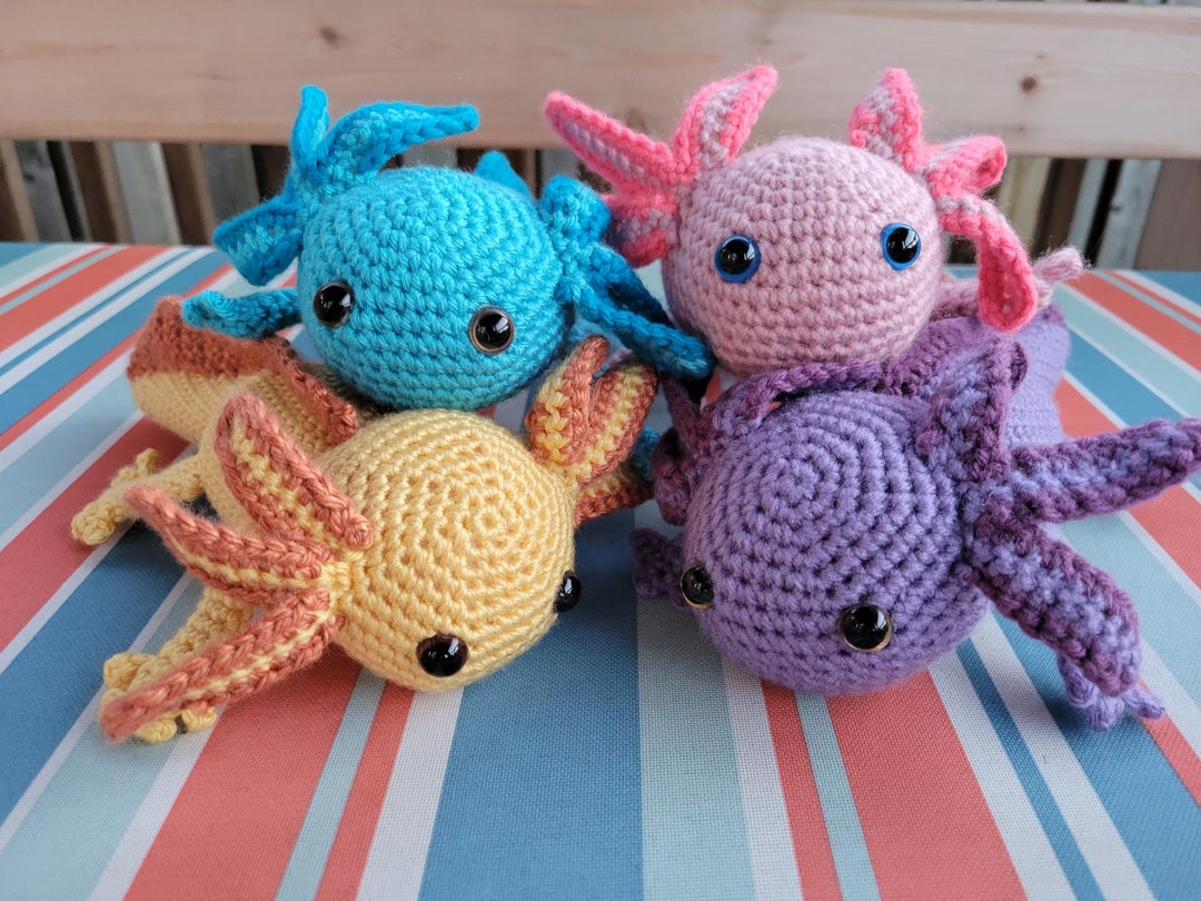 Axolotl Crochet Pattern (PDF) - Amigurumi - Etsy UK