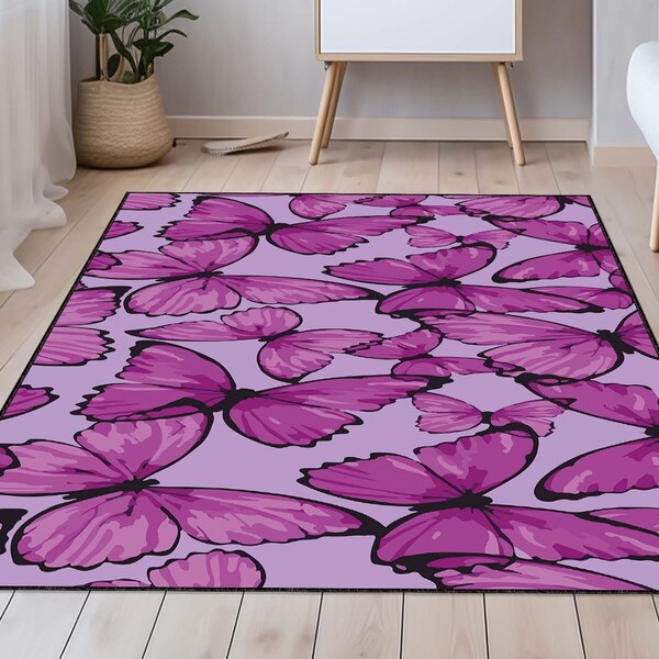 Butterfly Rug - Etsy