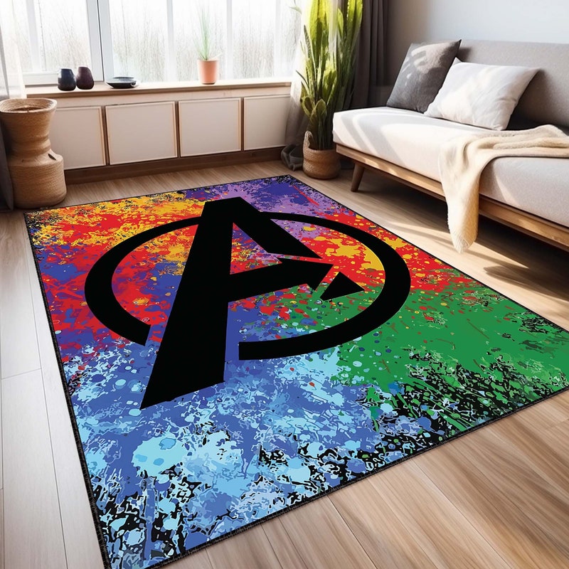 Avengers Rug - Etsy