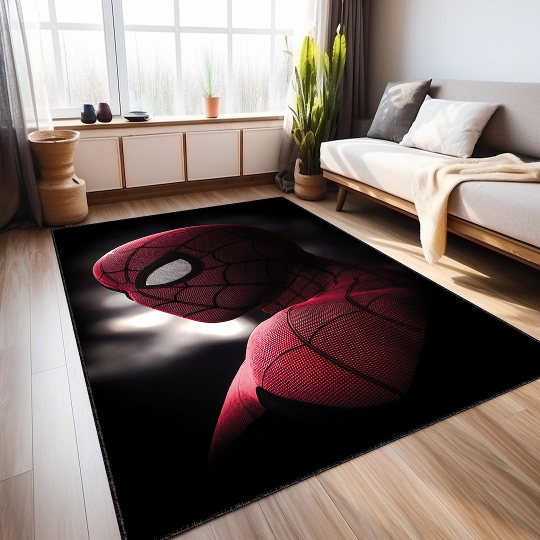 Spider Web Rug, Web Rugs, Gothic Rug, Spider Rugs, Rugs for Living Room ...