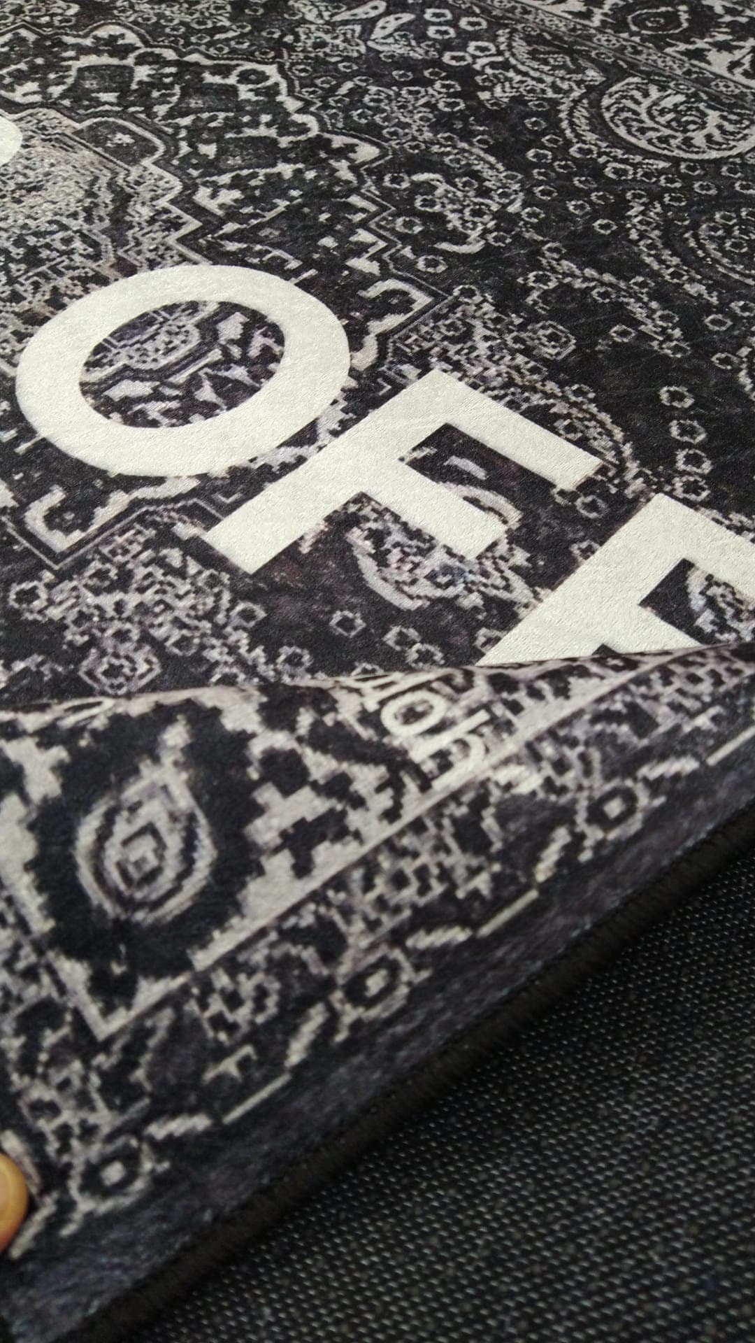 Keep off Rug, Classic-dark Grey Rug, Modern Room Rug, Home Decor Rug ...