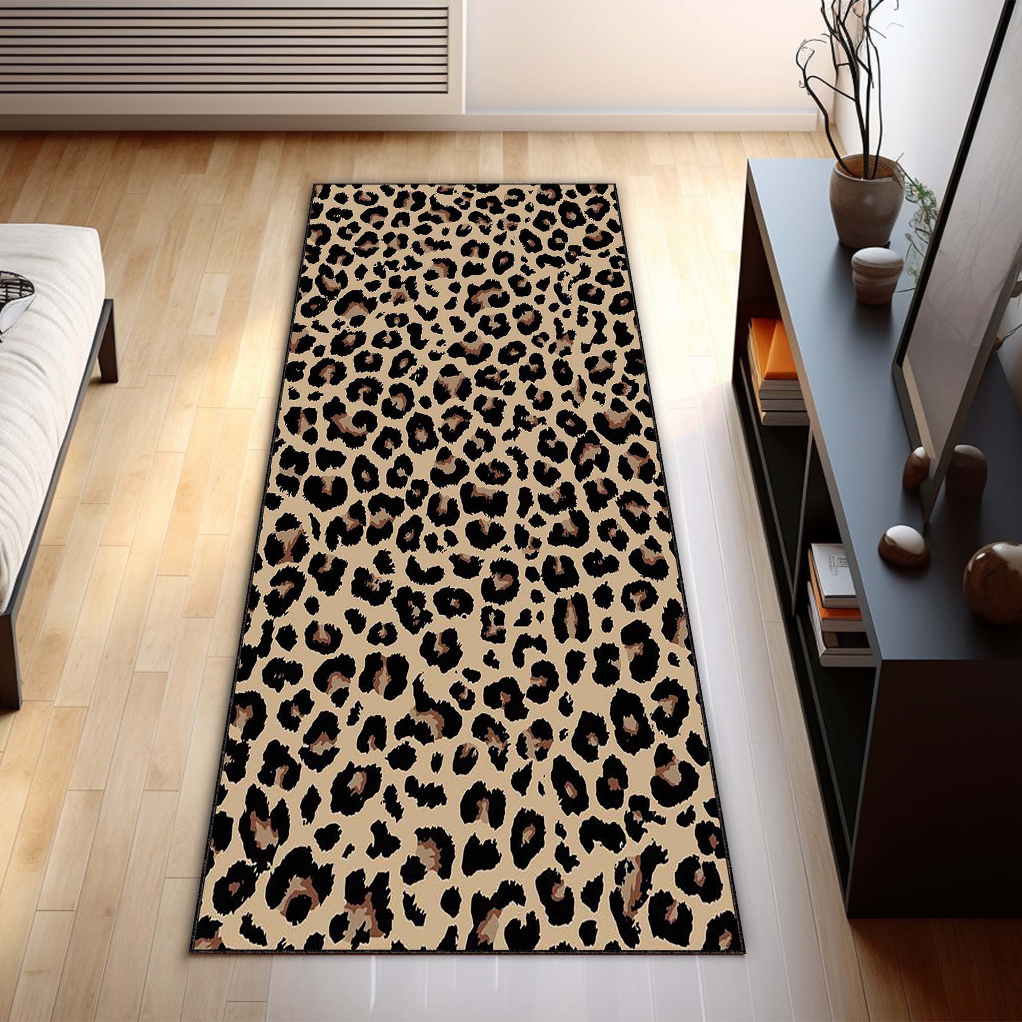 Leopard Runner Rug, Leopard Pattern Runner Rug, Animal Home Decor Rug ...