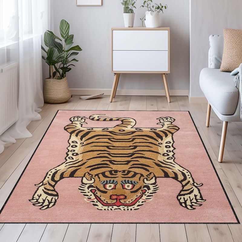 Tiger Rug - Etsy