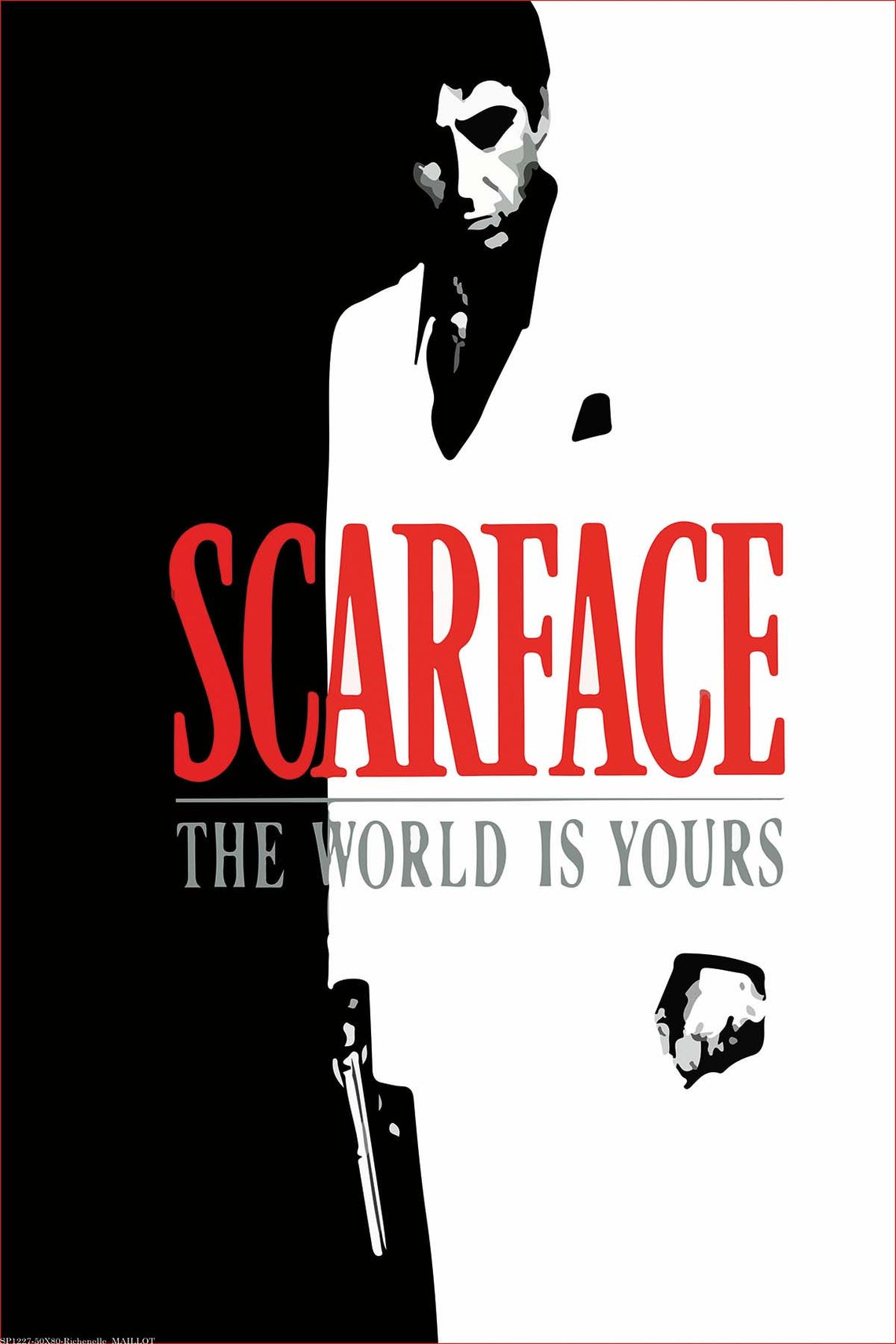 Scarface Rug, Tony Montana Rug, Scarface Movie Rug, Scarface Carpet ...