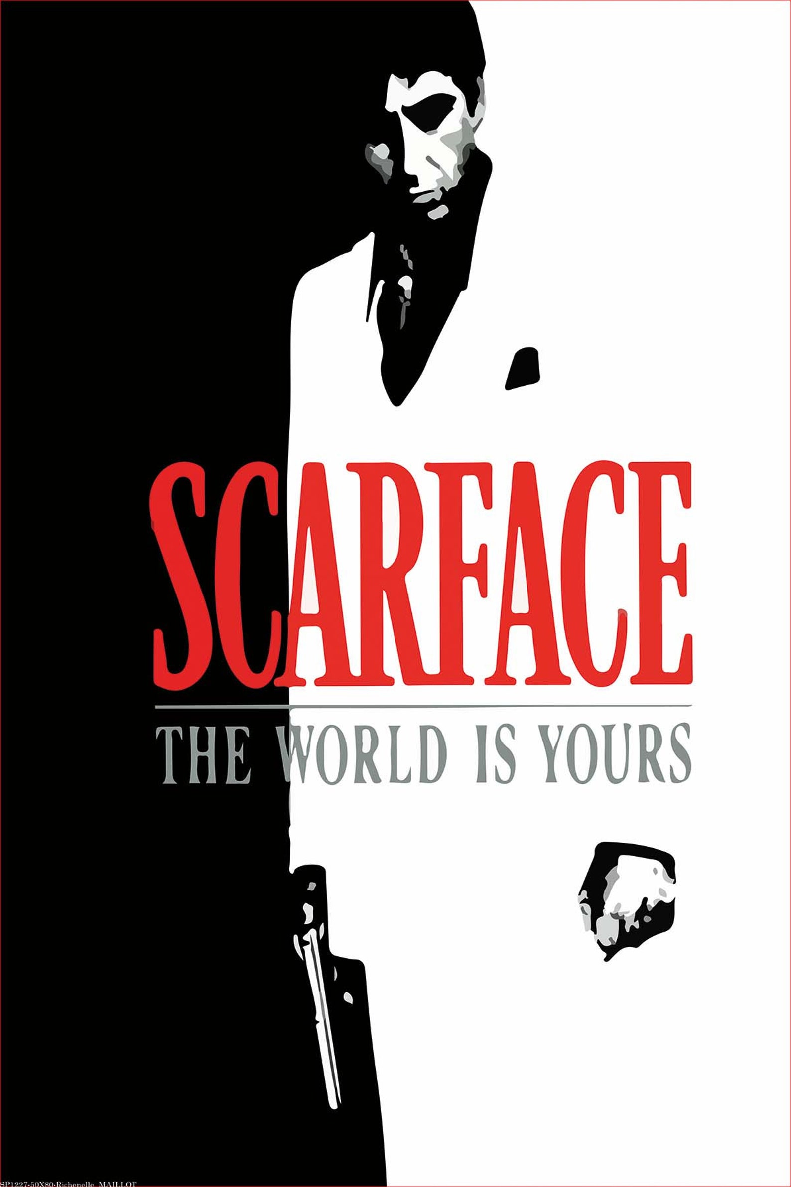 Scarface Rug, Tony Montana Rug, Scarface Movie Rug, Scarface Carpet ...
