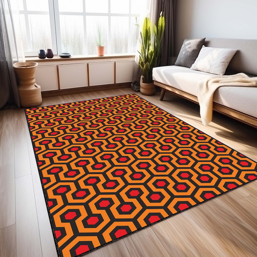 The Shining Overlook Hotel, Carpet Area Rug, the Shining Rug, Halloween ...
