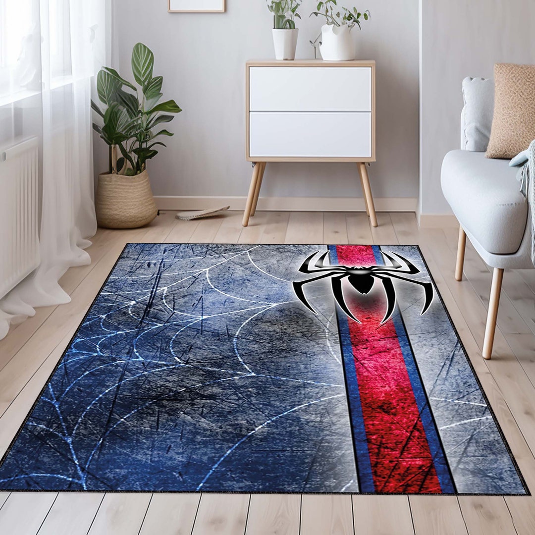 Spider Web Rug, Web Rugs, Gothic Rug, Spider Rugs, Rugs for Living Room ...