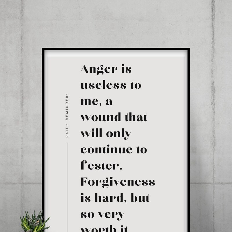 Forgiveness Poster - Etsy